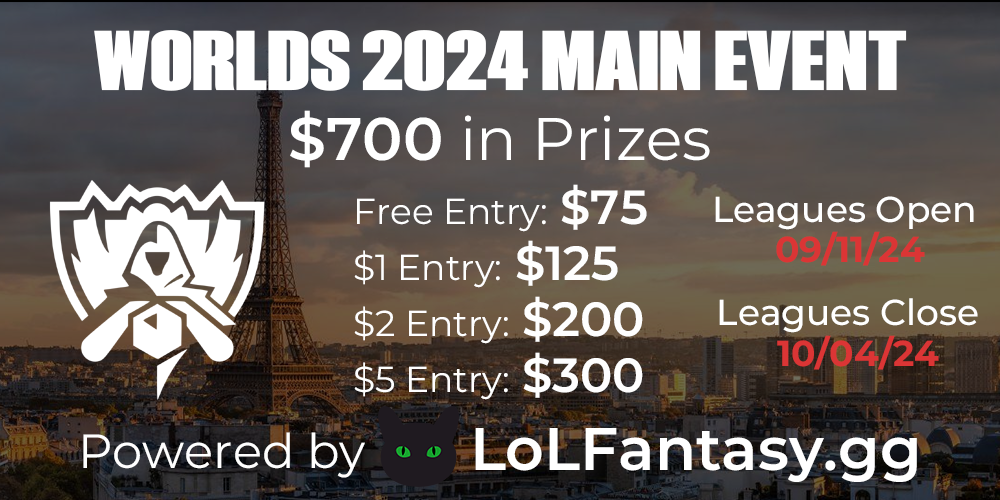 Payout Structure | LoL Fantasy, play fantasy League of Legends for free ...